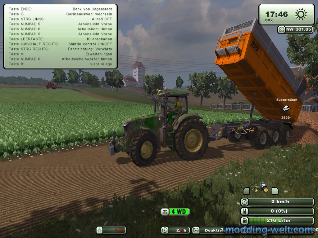 Rüben ernte - Modding Welt