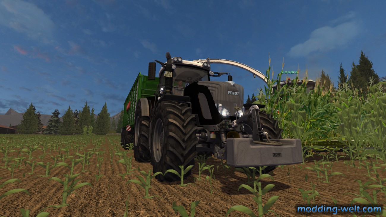Maishäckseln in "Alpental" - Modding Welt
