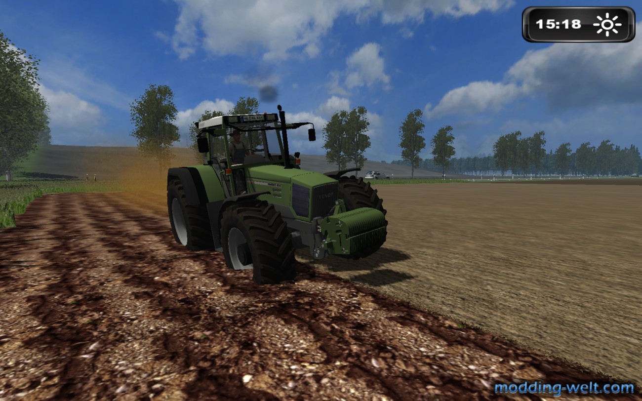 Pflügen mit dem Fendt 824 - Modding Welt