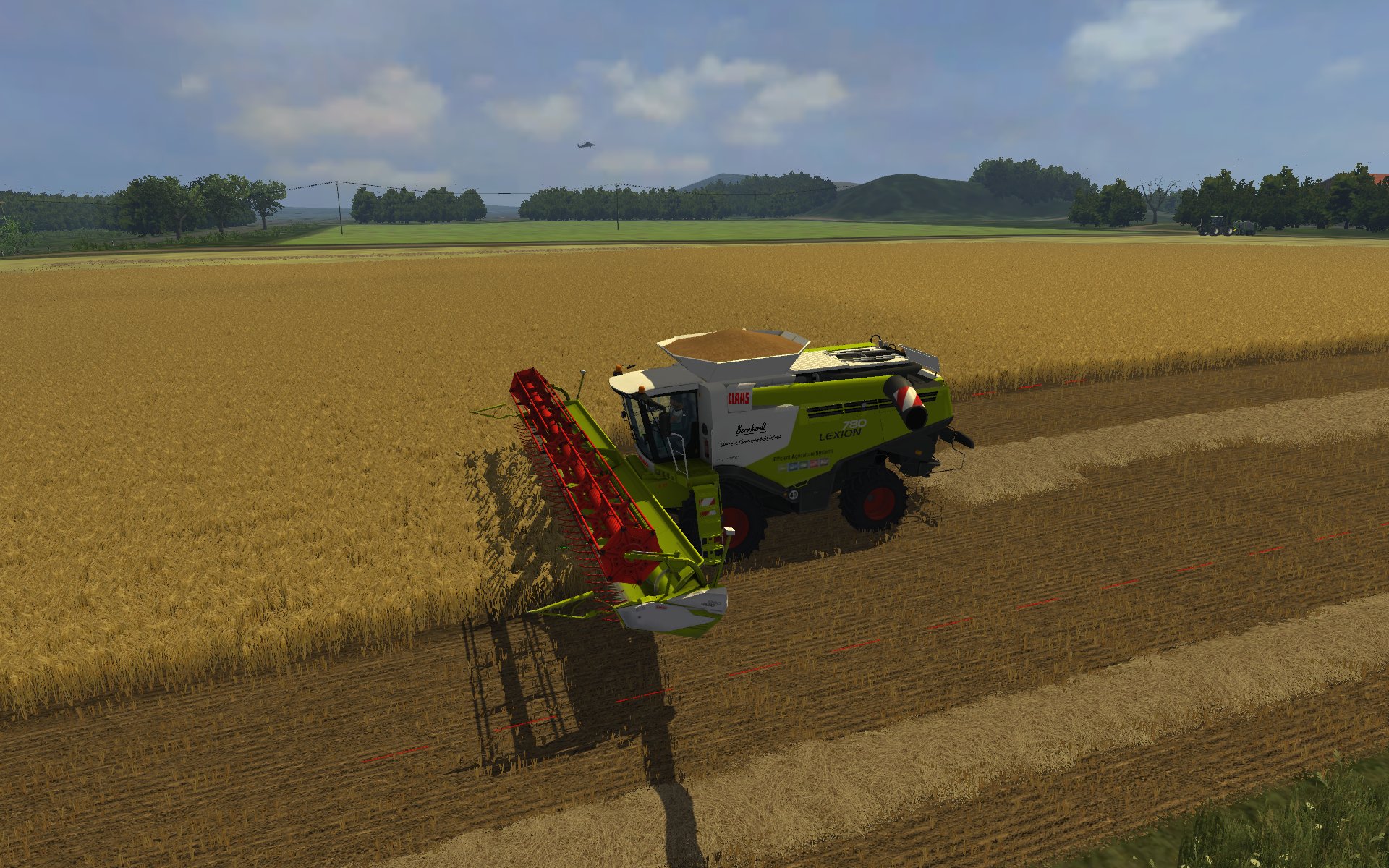 Gerste dreschen in Schöffelding - Modding Welt