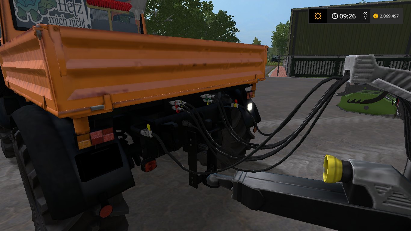 Mal 2 Hydraulikanschlüsse am Mog für den IT-Runner nachgerüstet - Modding Welt