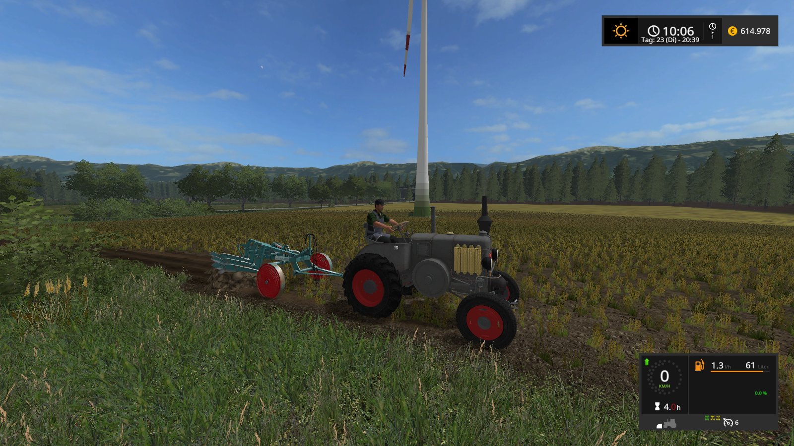 mal ein bisschen pflügen - Modding Welt