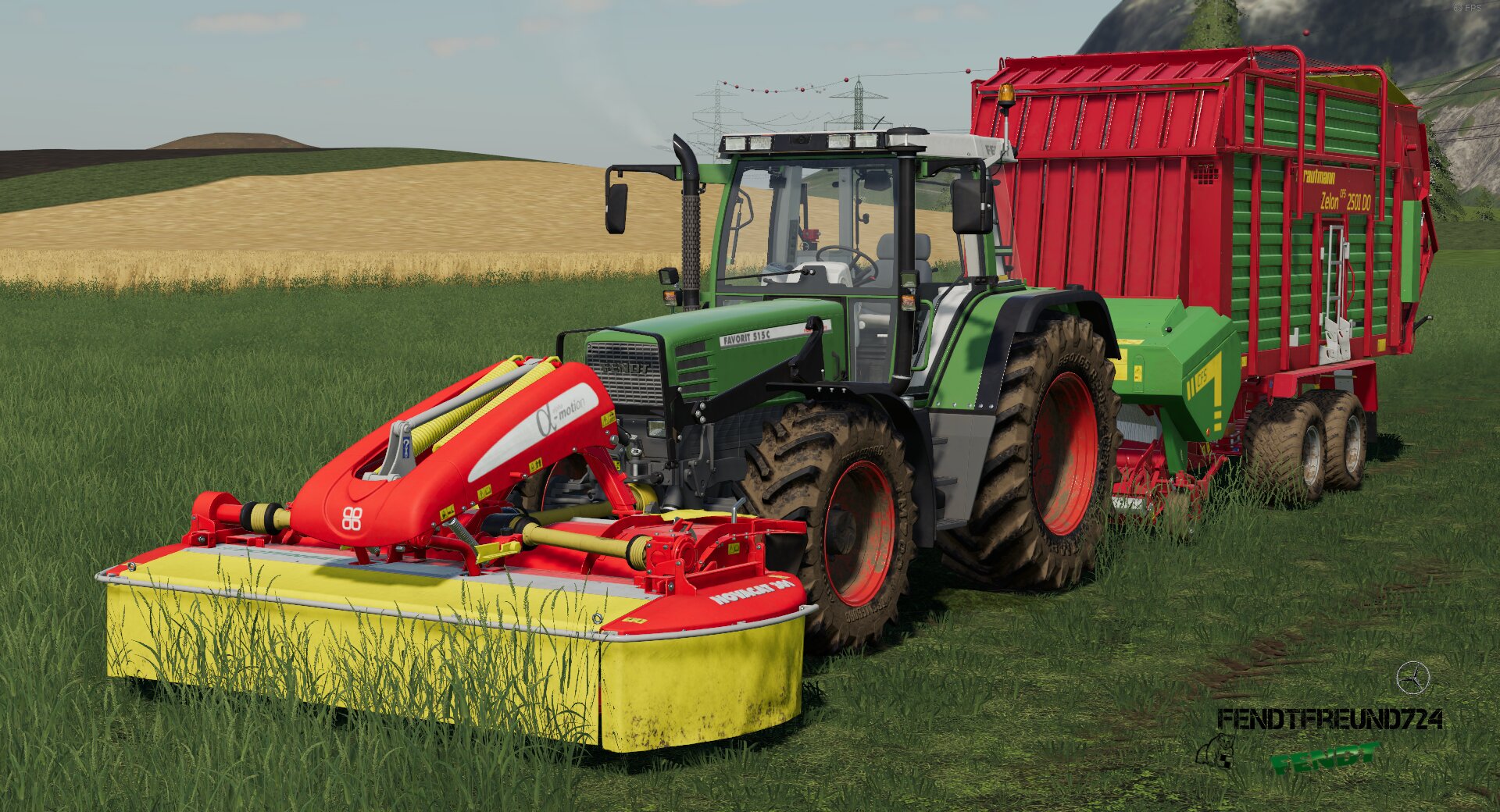 Futter für die Kühe holen. - Modding Welt