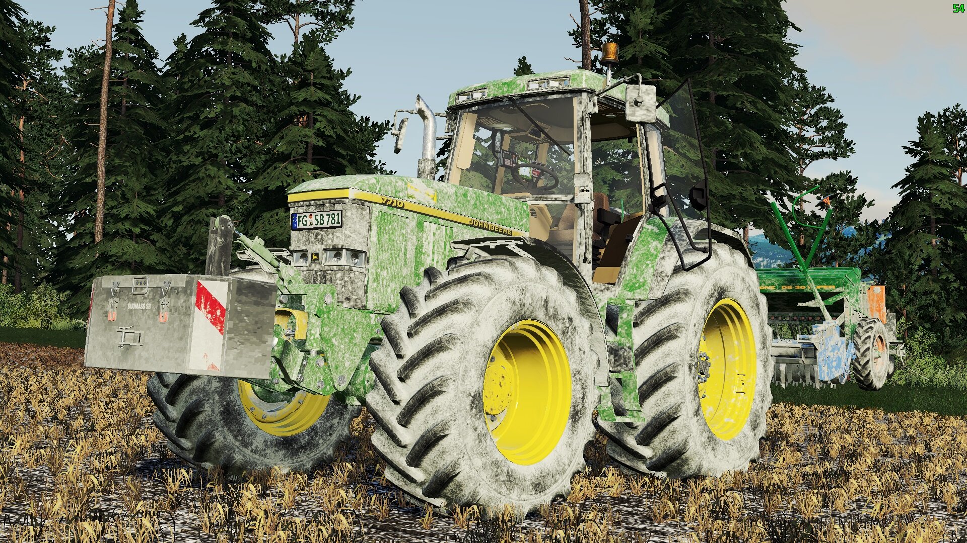 JohnDeere 7710 in weiß xD - Modding Welt
