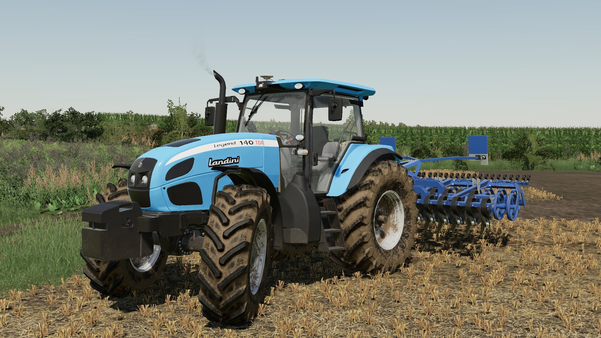 Stoppelsturz - Landini Legend 140 & Köckerling Rebell 410. ??? - Modding Welt