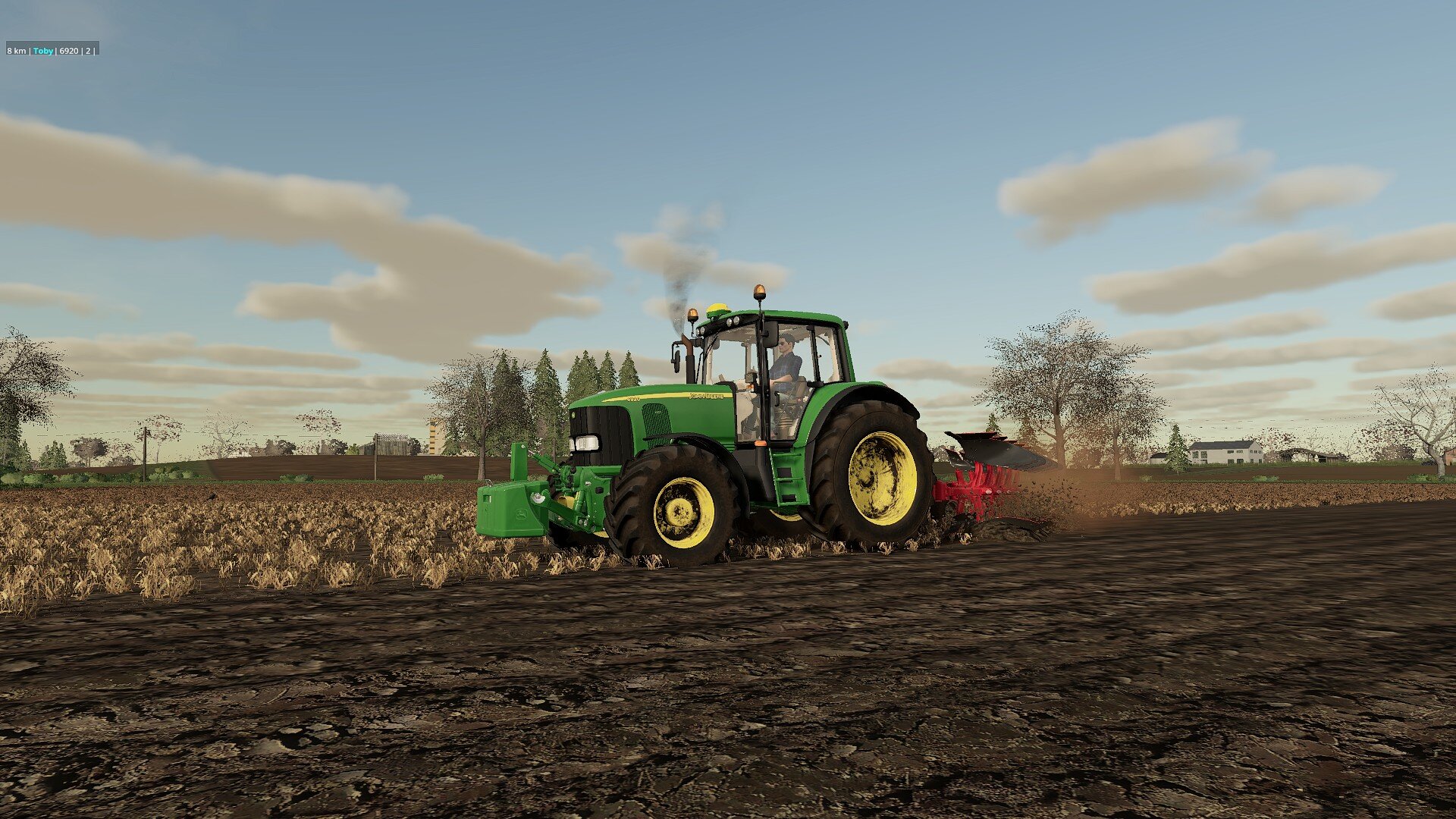 Pflügen auf der Krebach mit dem JD6920 und Seasons - Modding Welt