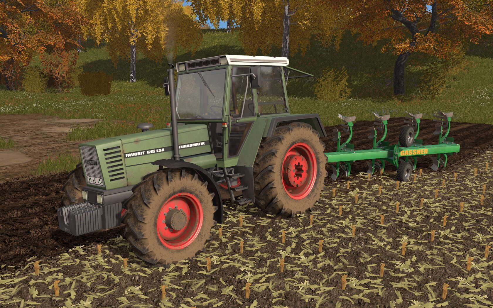 Pflügen mit´n 615 - Modding Welt