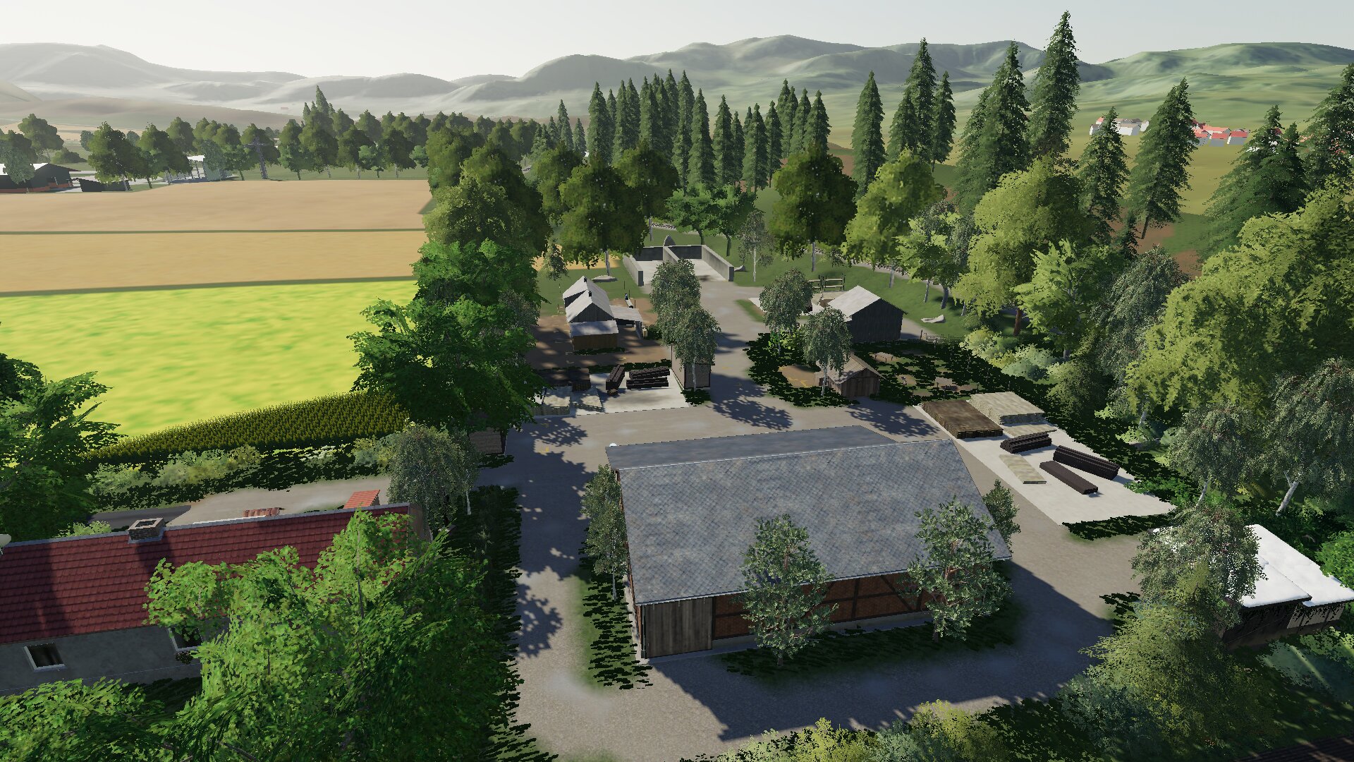 Riesenbeck--Ein alter Hof wächst. - Modding Welt