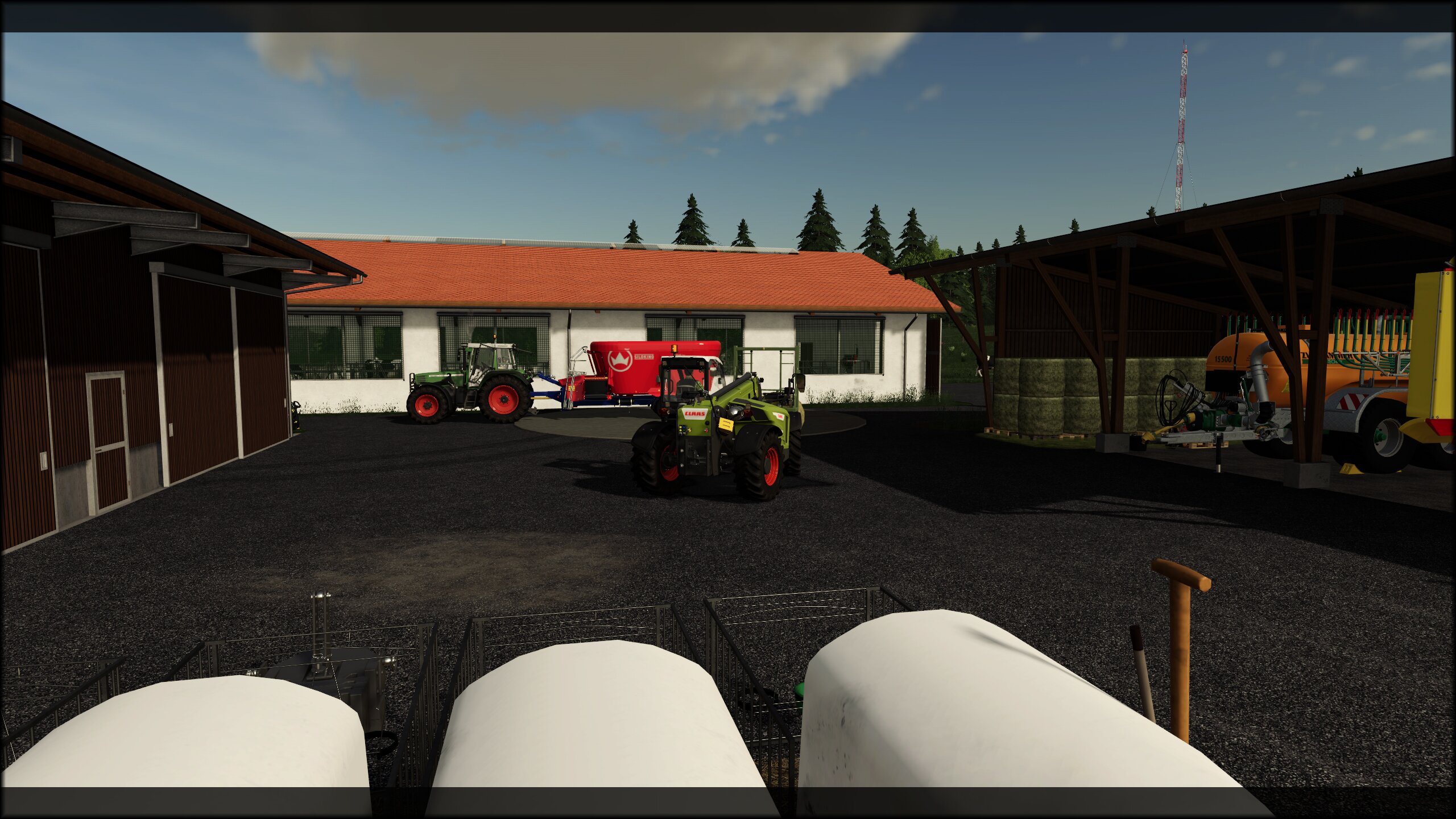 Futter für die Kühe anrühren - Modding Welt