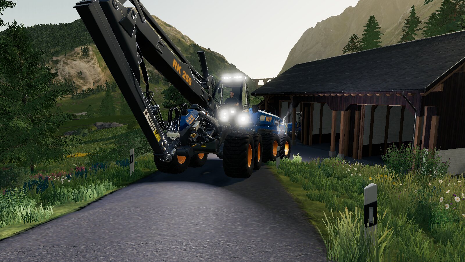 Nach einer kleinen Pause in den Wald Käferholz fällen - Modding Welt