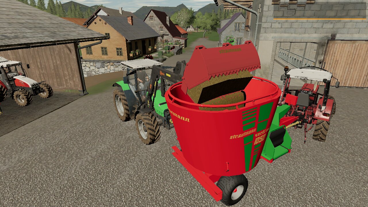 Zeit um für die Kühe das Futter fertig zu machen. - Modding Welt