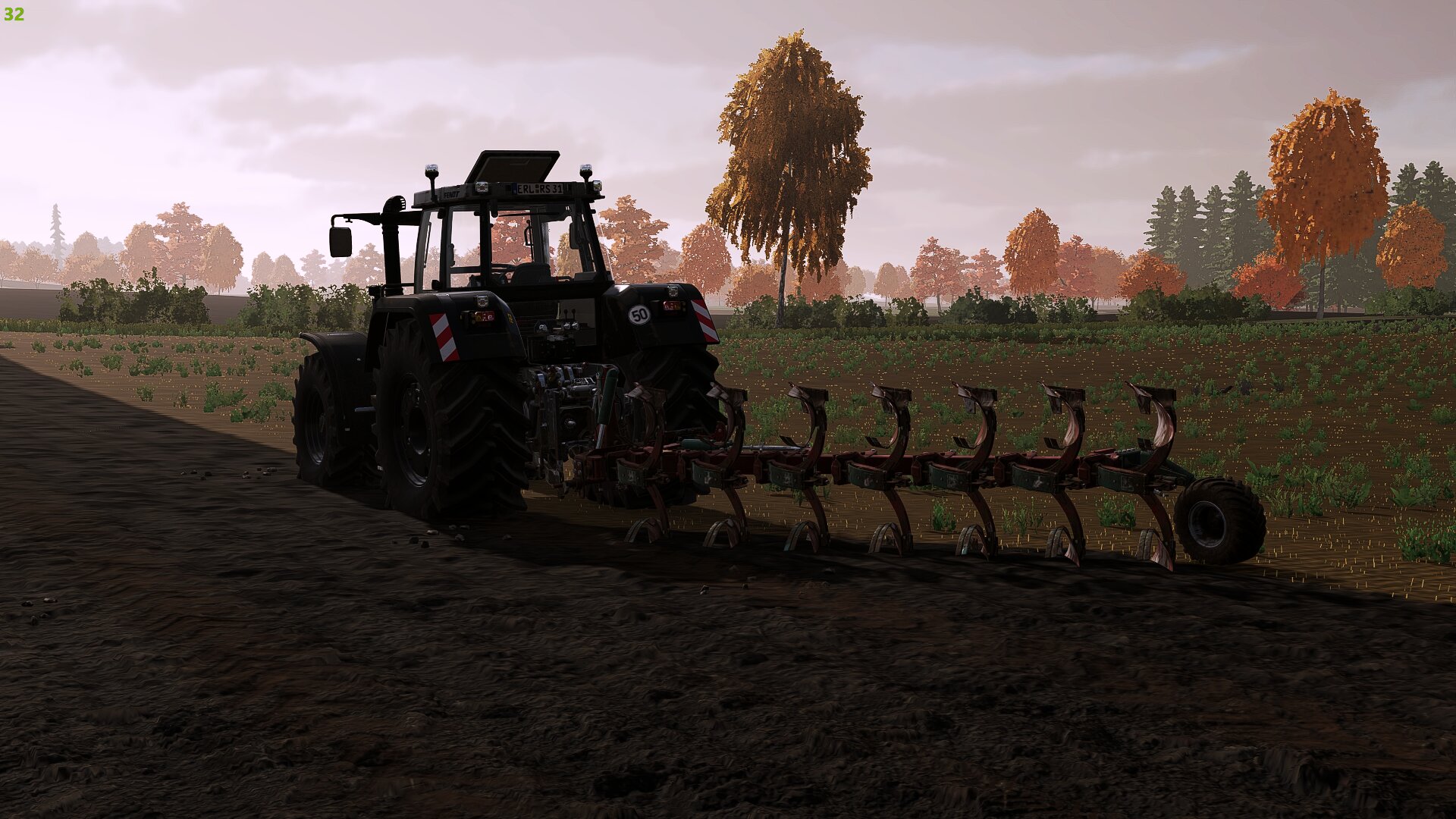 Mit einem Fendt 926 in Rade Pflügen - Modding Welt