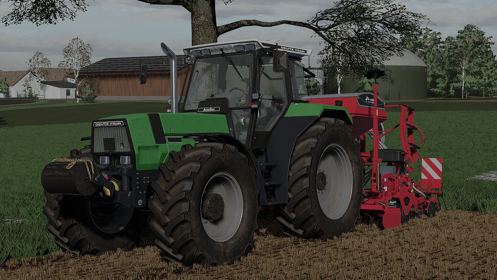 Heute Mit unserem Deutz dx 671 gesät - Modding Welt