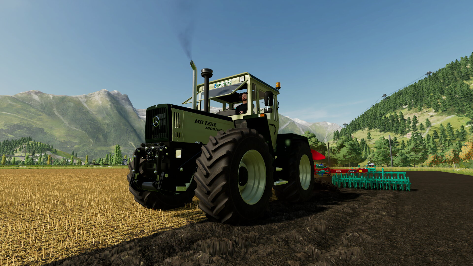 Pflügen mit Trac-Power - Modding Welt