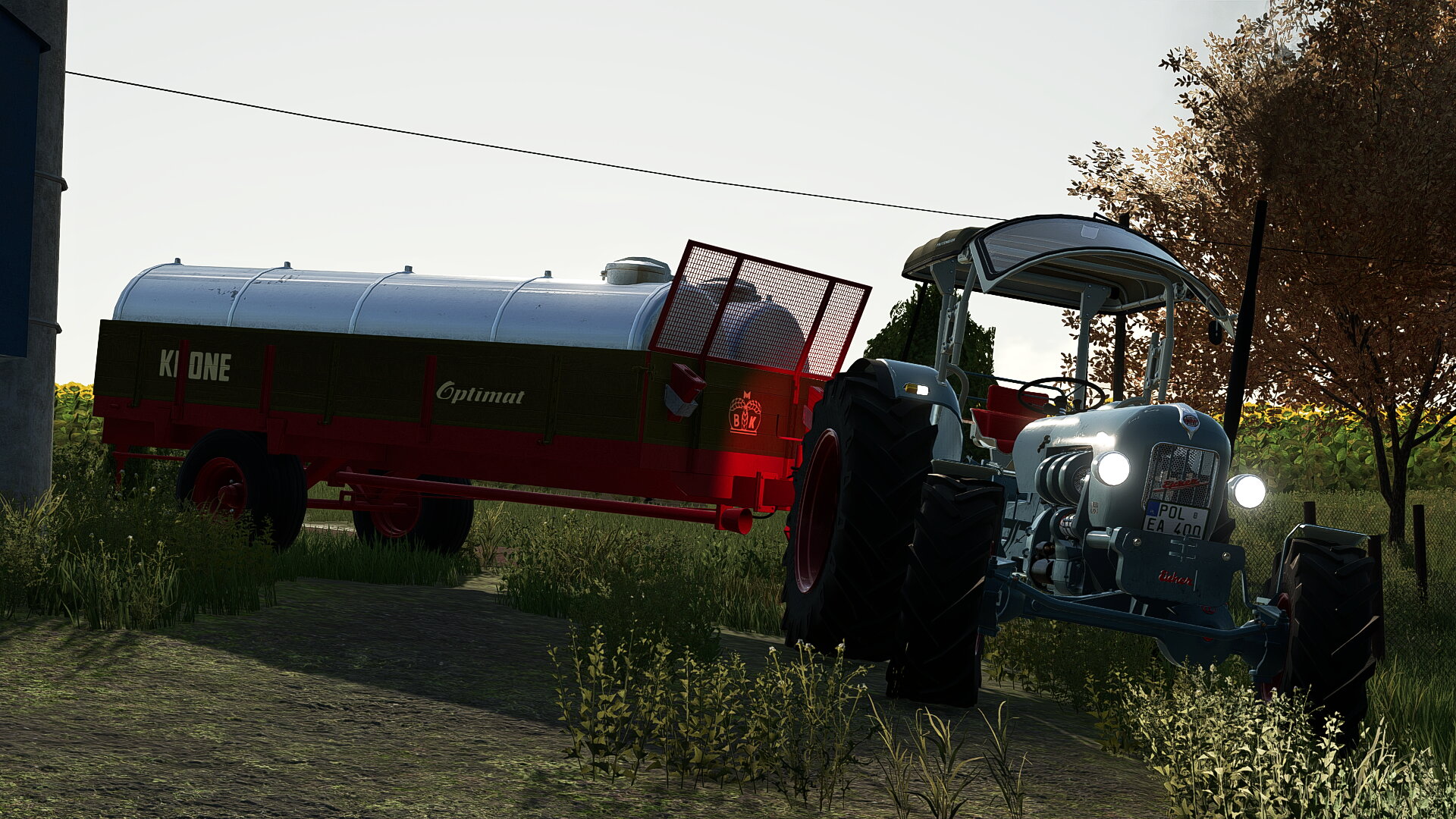 Mit dem EA 400 wasser holen für die muu Kuh´s 😄👍 - Modding Welt