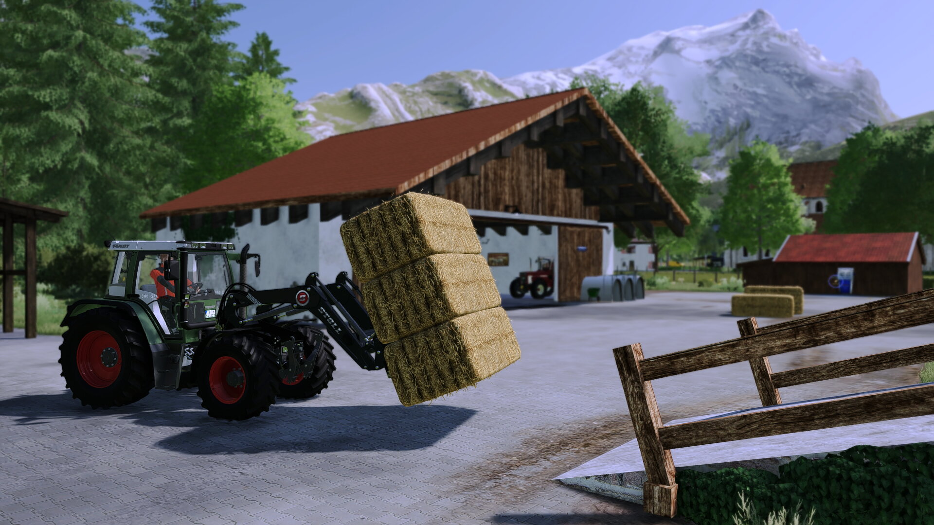 Noch ballen verräumen und sauber machen, dann wird angeheitzt - Modding Welt