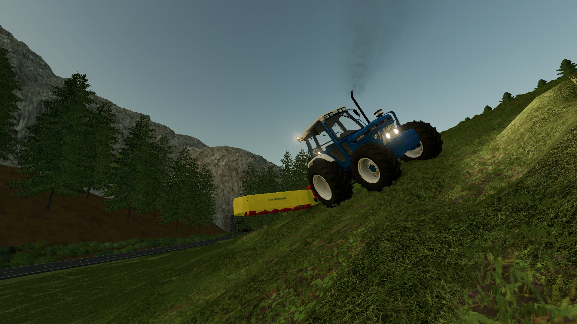 Mähen auf der Tiroler Hochgebirge - Modding Welt