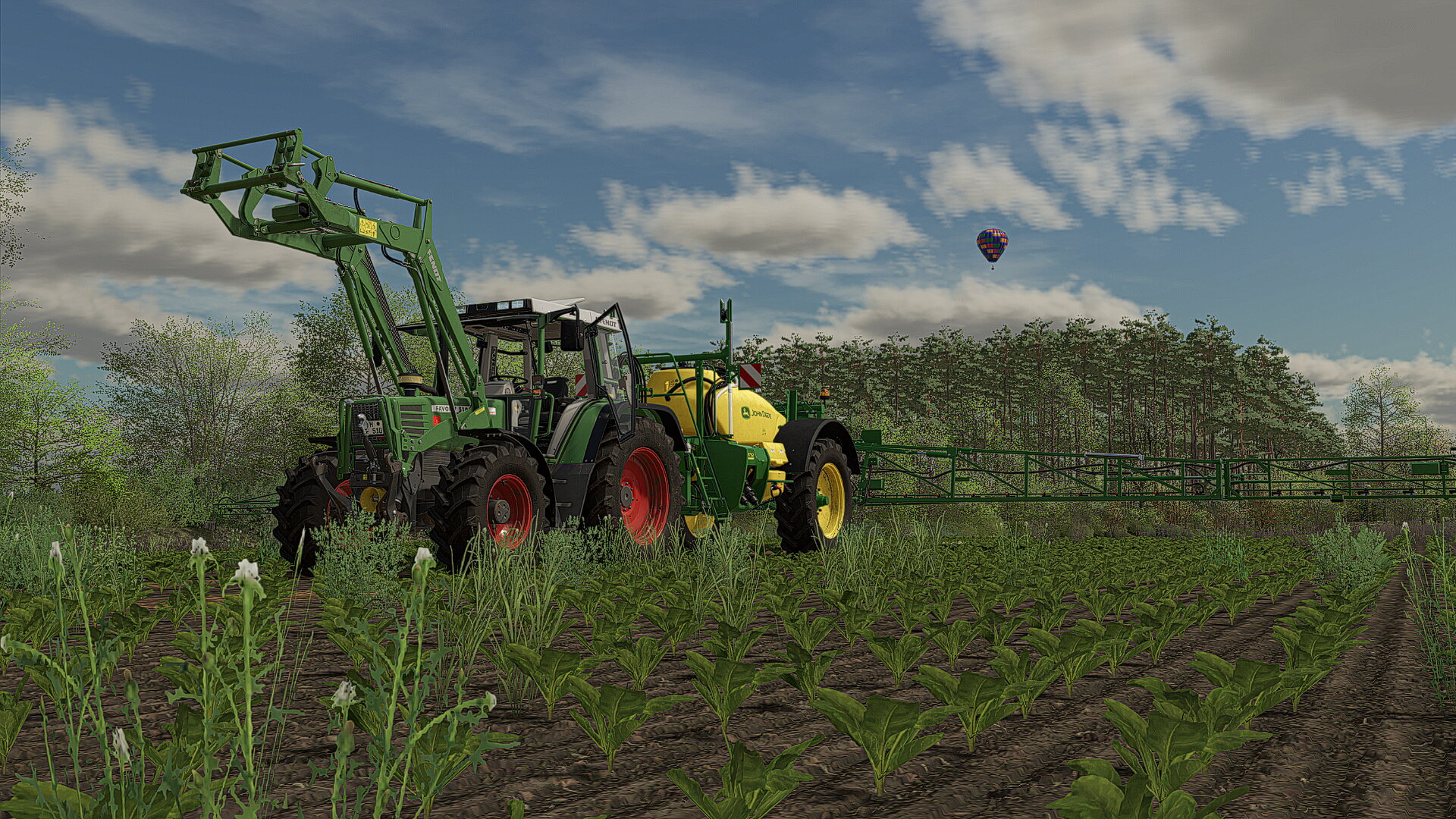 Rüben spritzen auf der OSK - Modding Welt