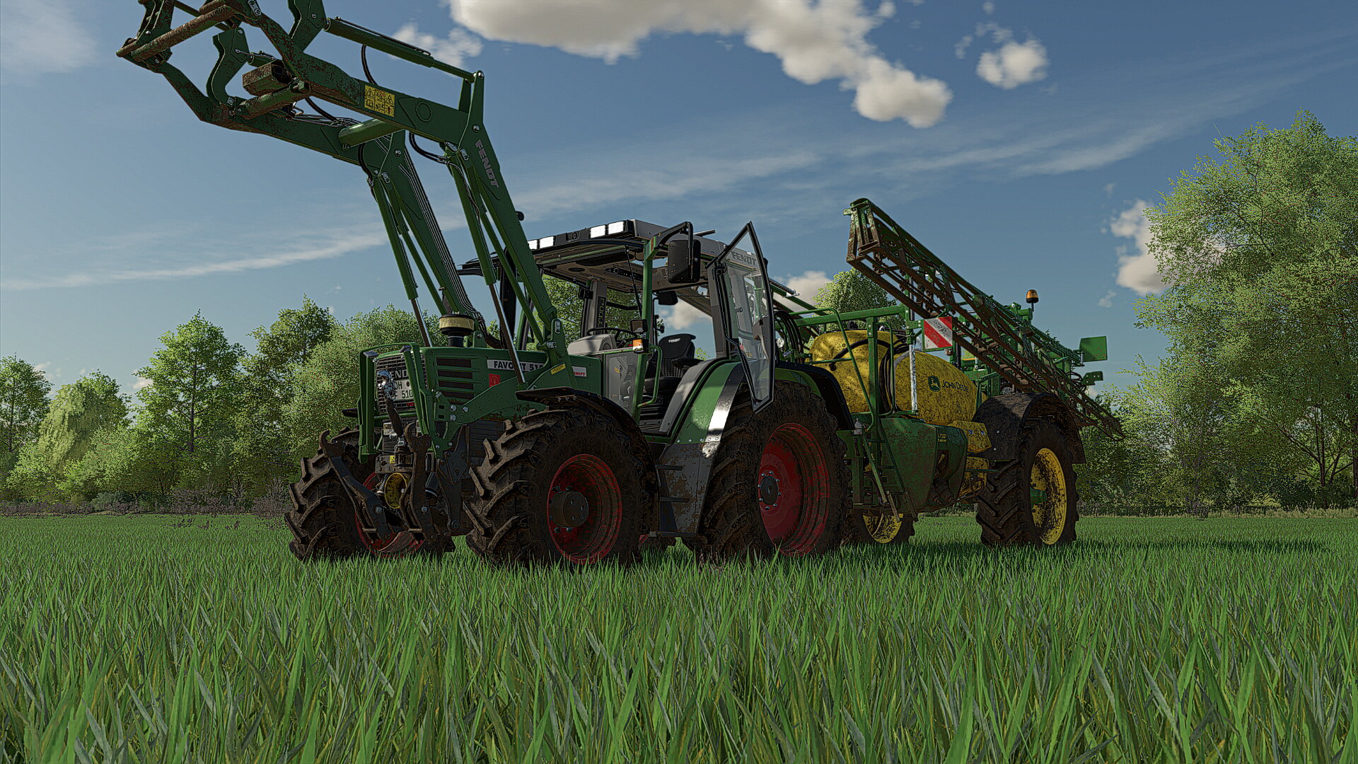 Rübenspritzen auf der OSK 2 - Modding Welt