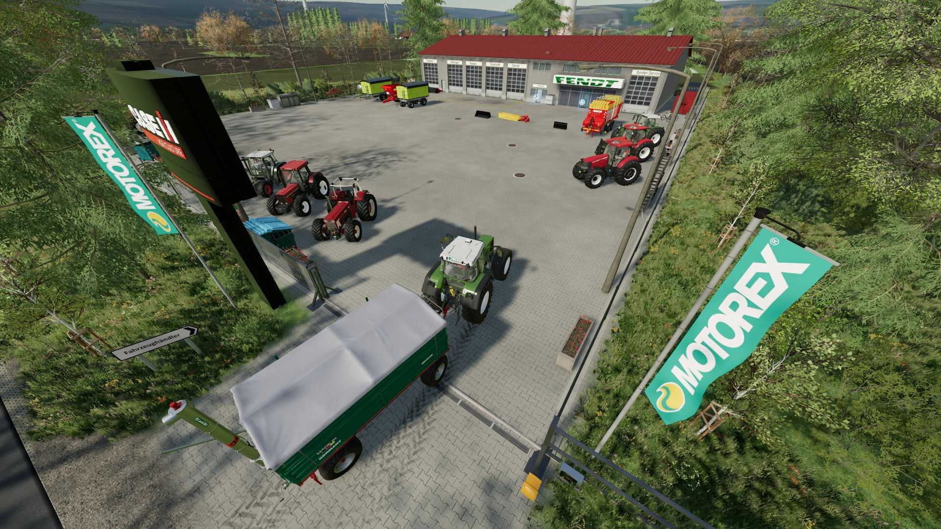 Lama auf der Münsterland - Modding Welt