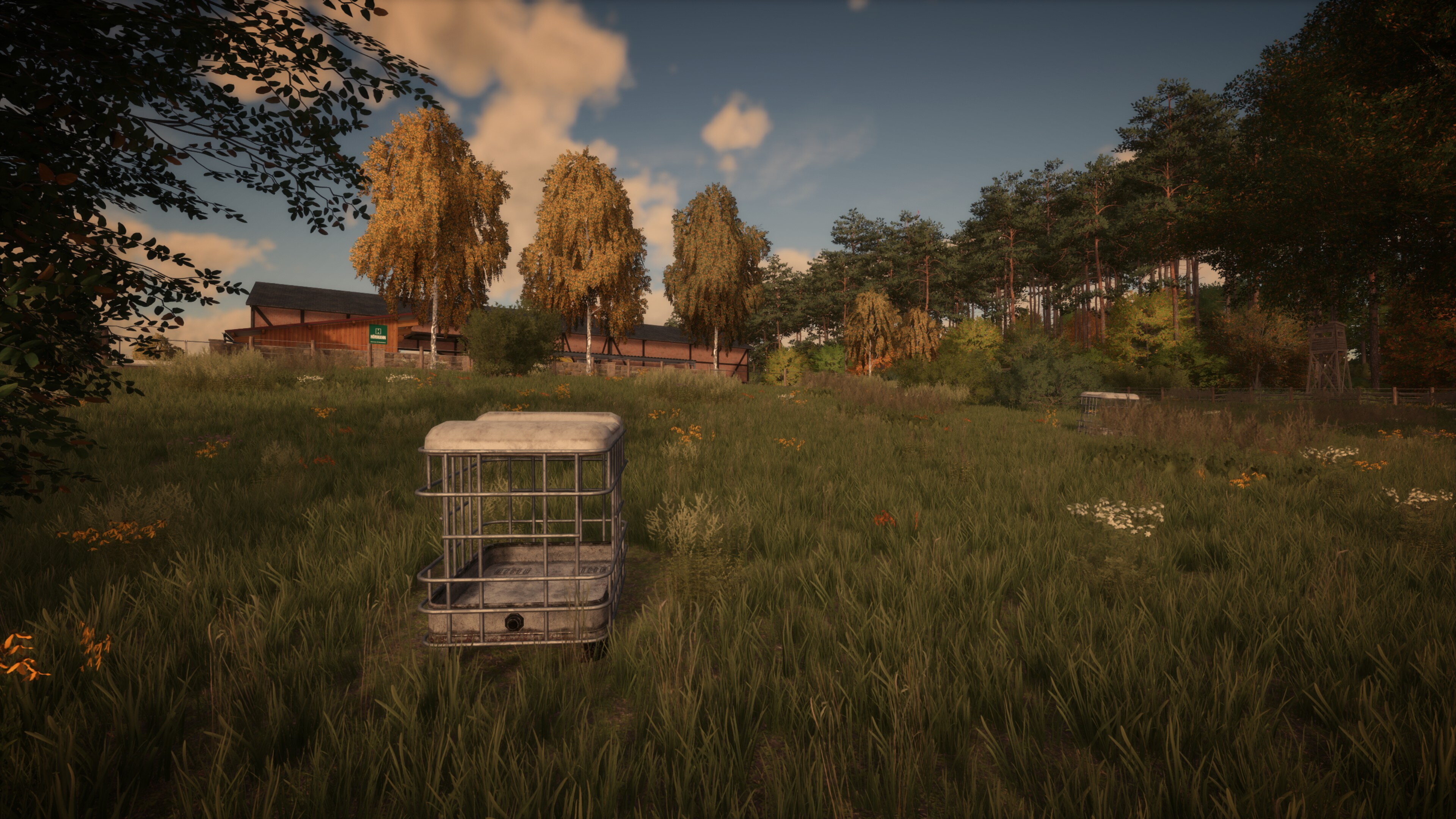 Ostseeküste - Blick von der Kuhweide auf den Hof - Modding Welt