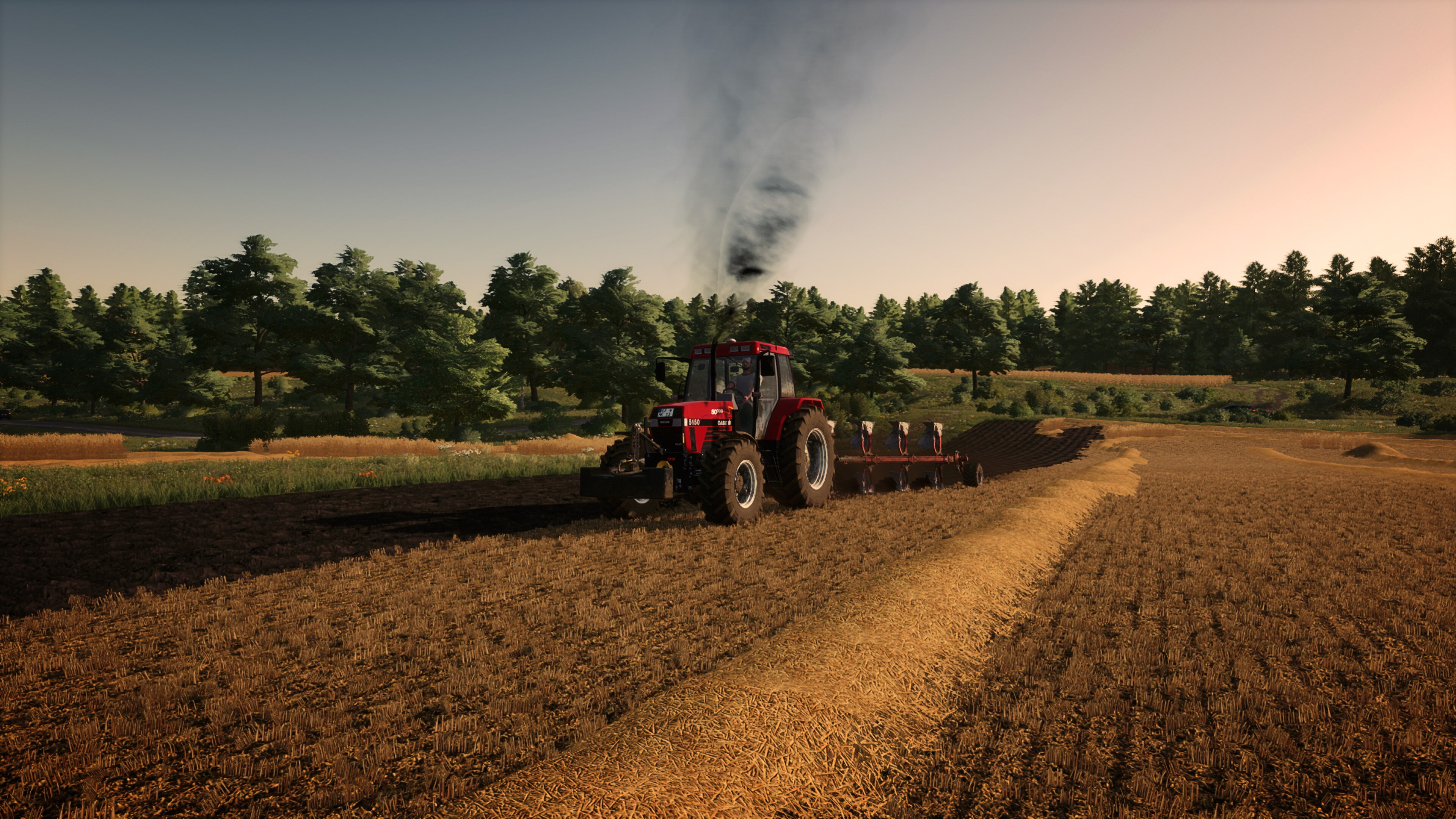 Case Maxxum 5150 beim Pflügen - Modding Welt