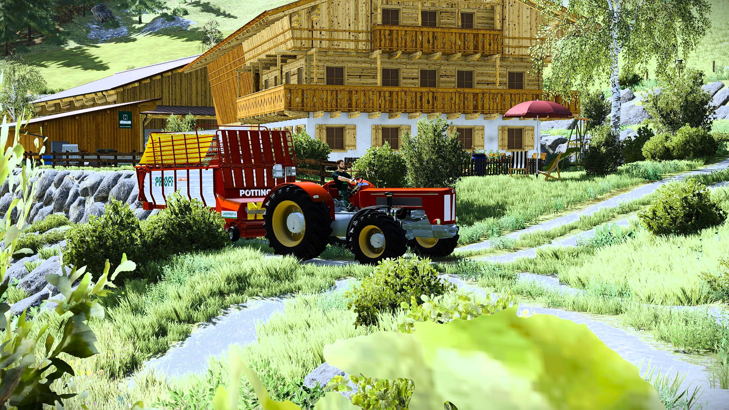 Tiroler Weissenbachtal mit Schlüter 2000V und Poettinger Ladeprofi - Modding Welt