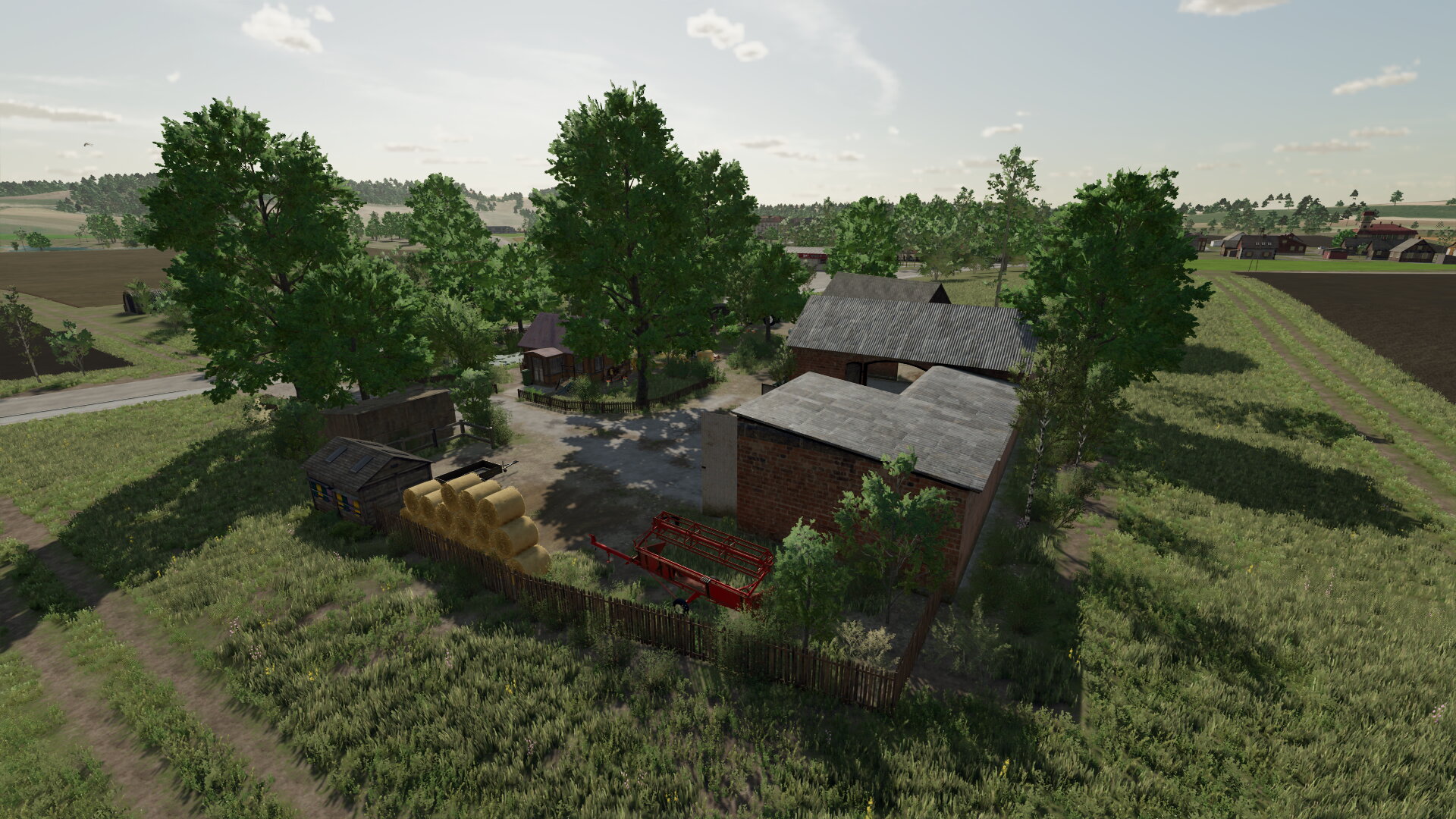 Gemütlicher alter Hof in Polen - Modding Welt