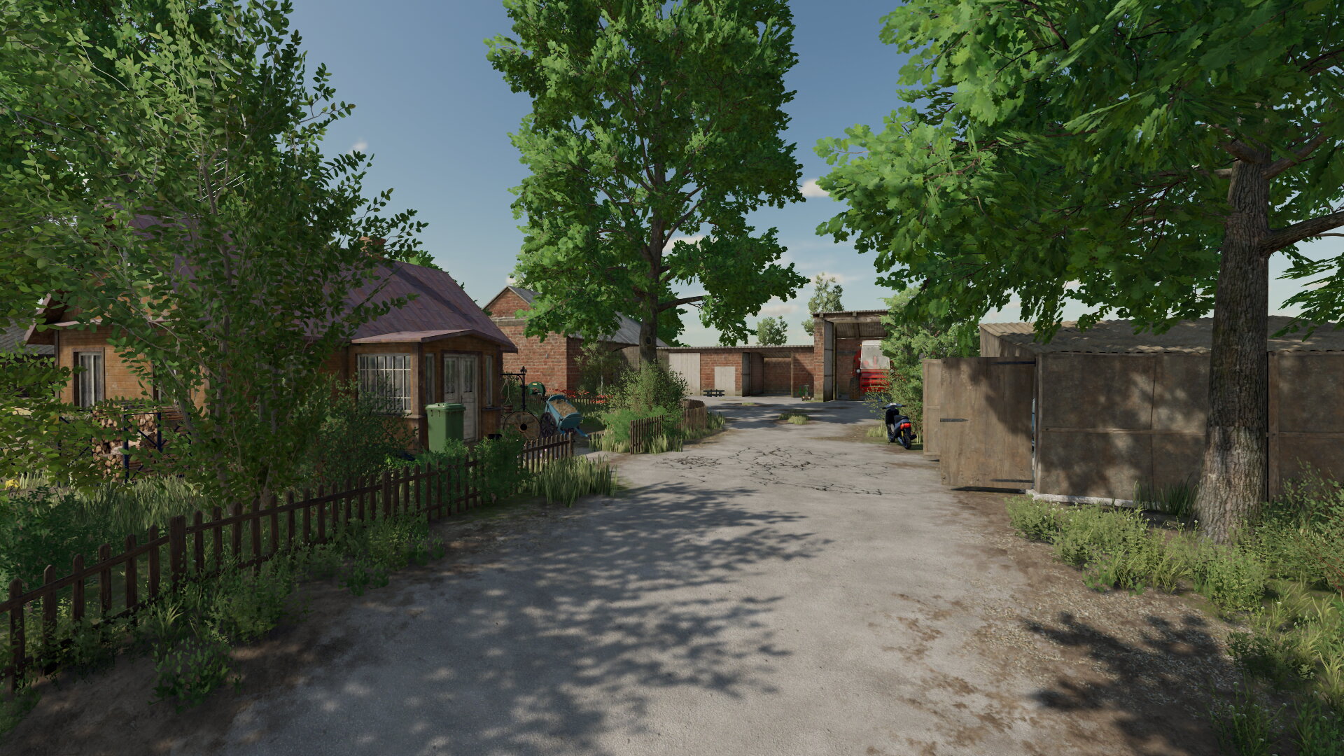 Gemütlicher alter Hof in Polen - Modding Welt