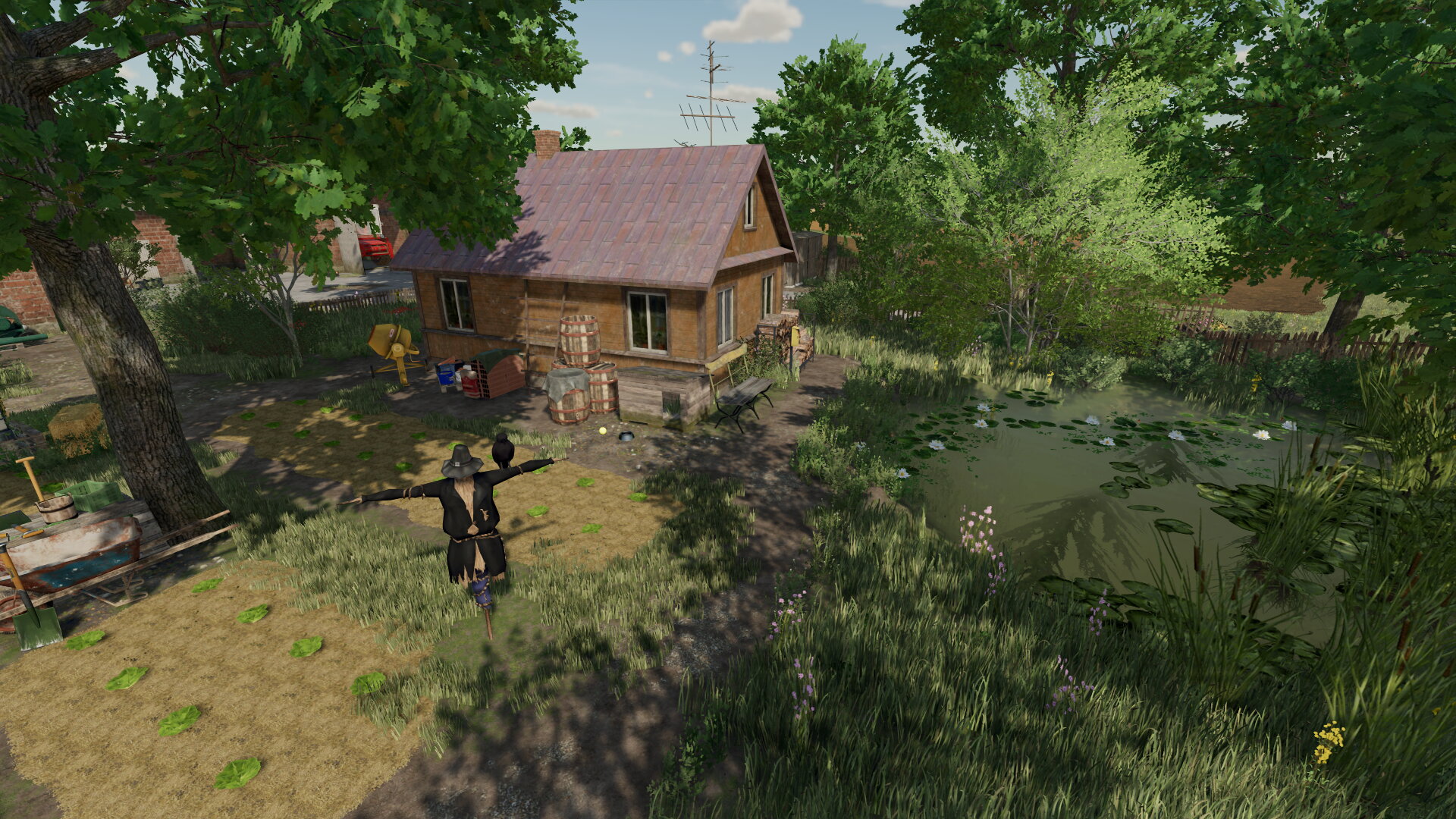 Gemütlicher alter Hof in Polen - Modding Welt