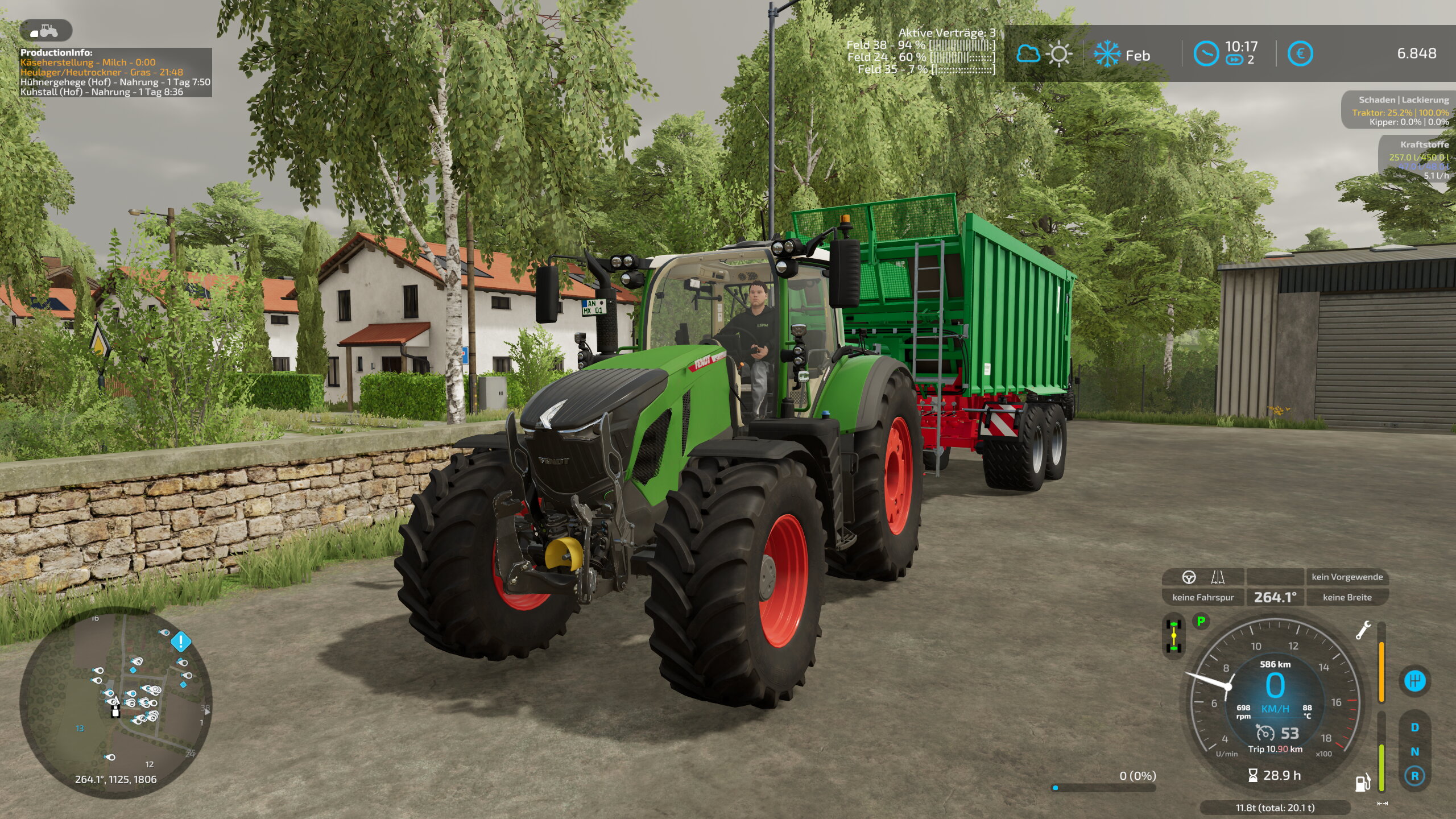 Heute wurde ein Tandemhänger angeschafft - Modding Welt