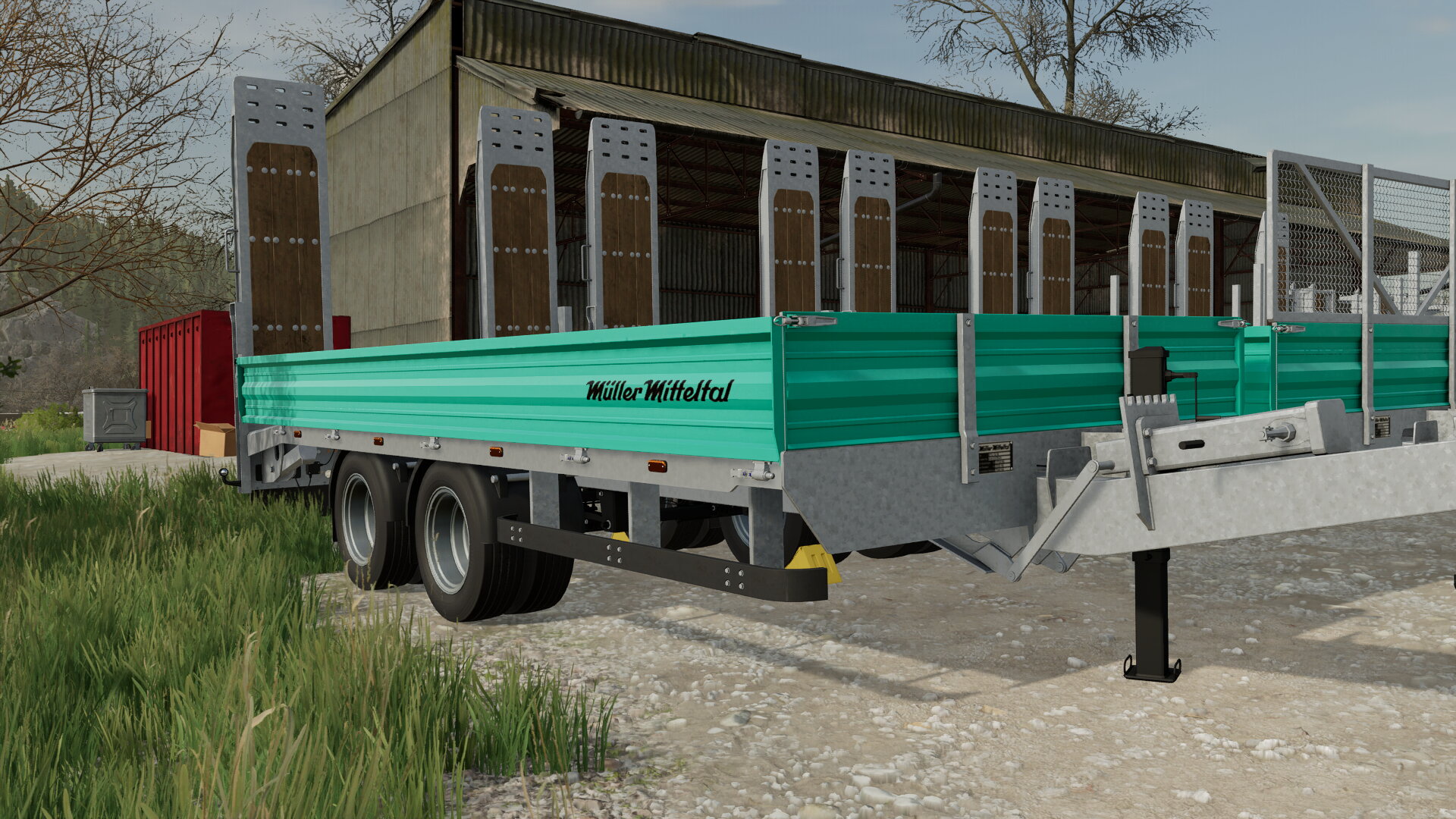 Müller Mitteltal ETU-TA 18 Tandem-Tieflader - Modding Welt