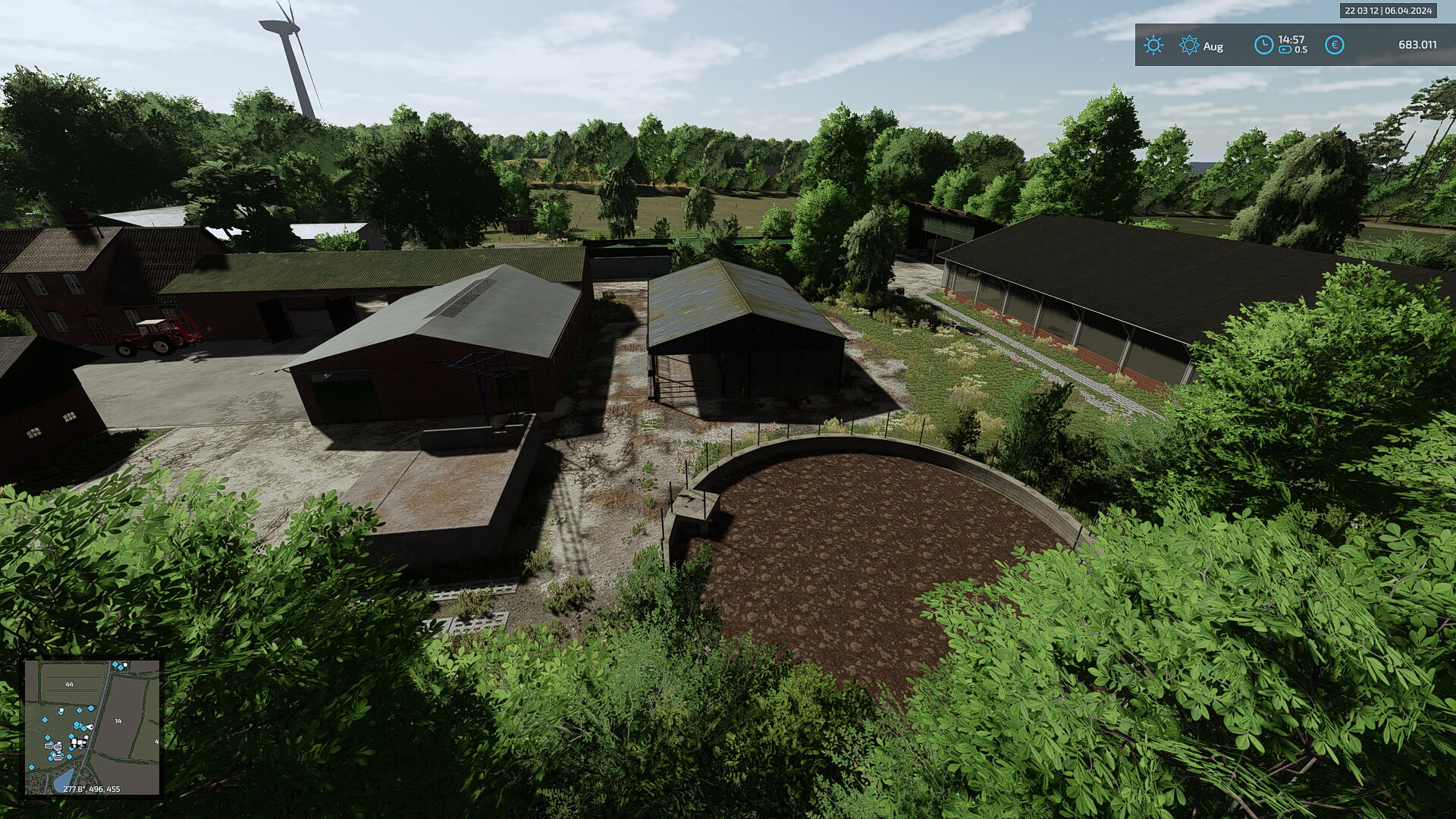 Hofbau auf der Ostseeküste langsam wird was daraus - Modding Welt