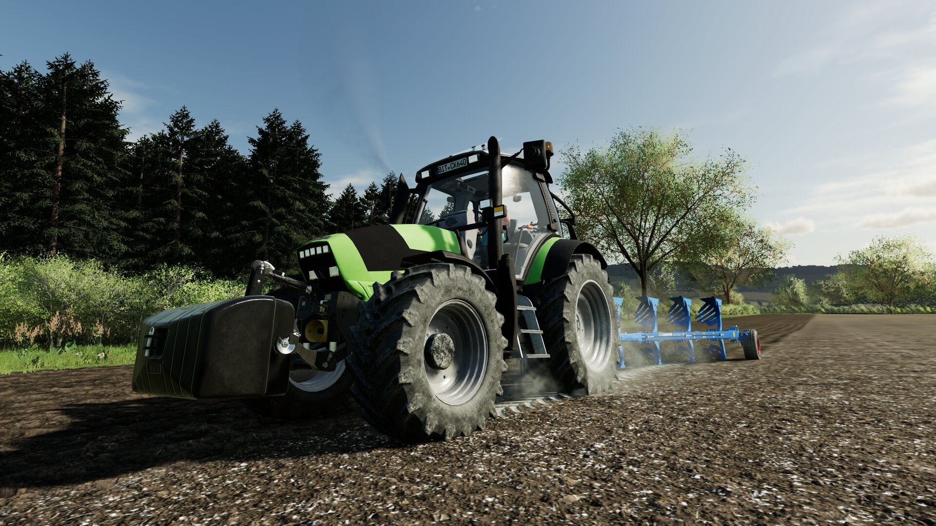 Pflügen mit dem M640... - Modding Welt