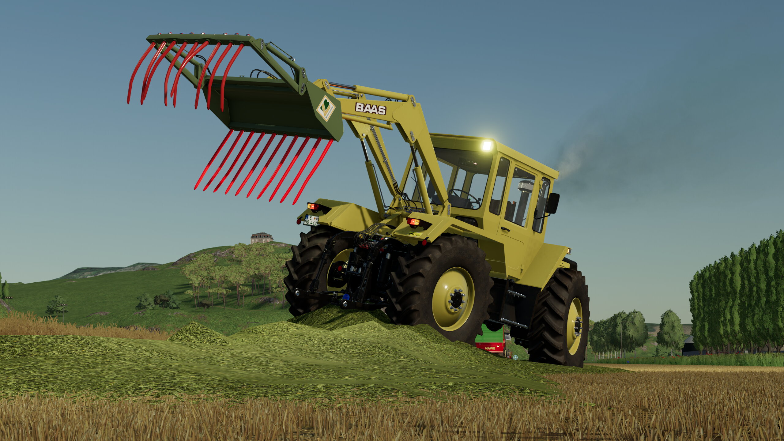 Moin Moin Zusammen MB Trac 1300 beim Spaß haben auf dem Feld 😂 - Modding Welt