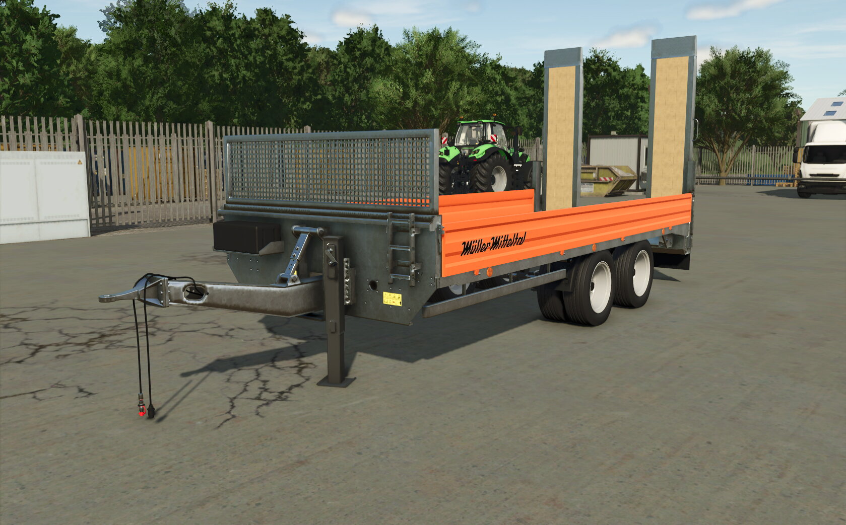 LS 25 Müller Mitteltal Tieflader - Modding Welt