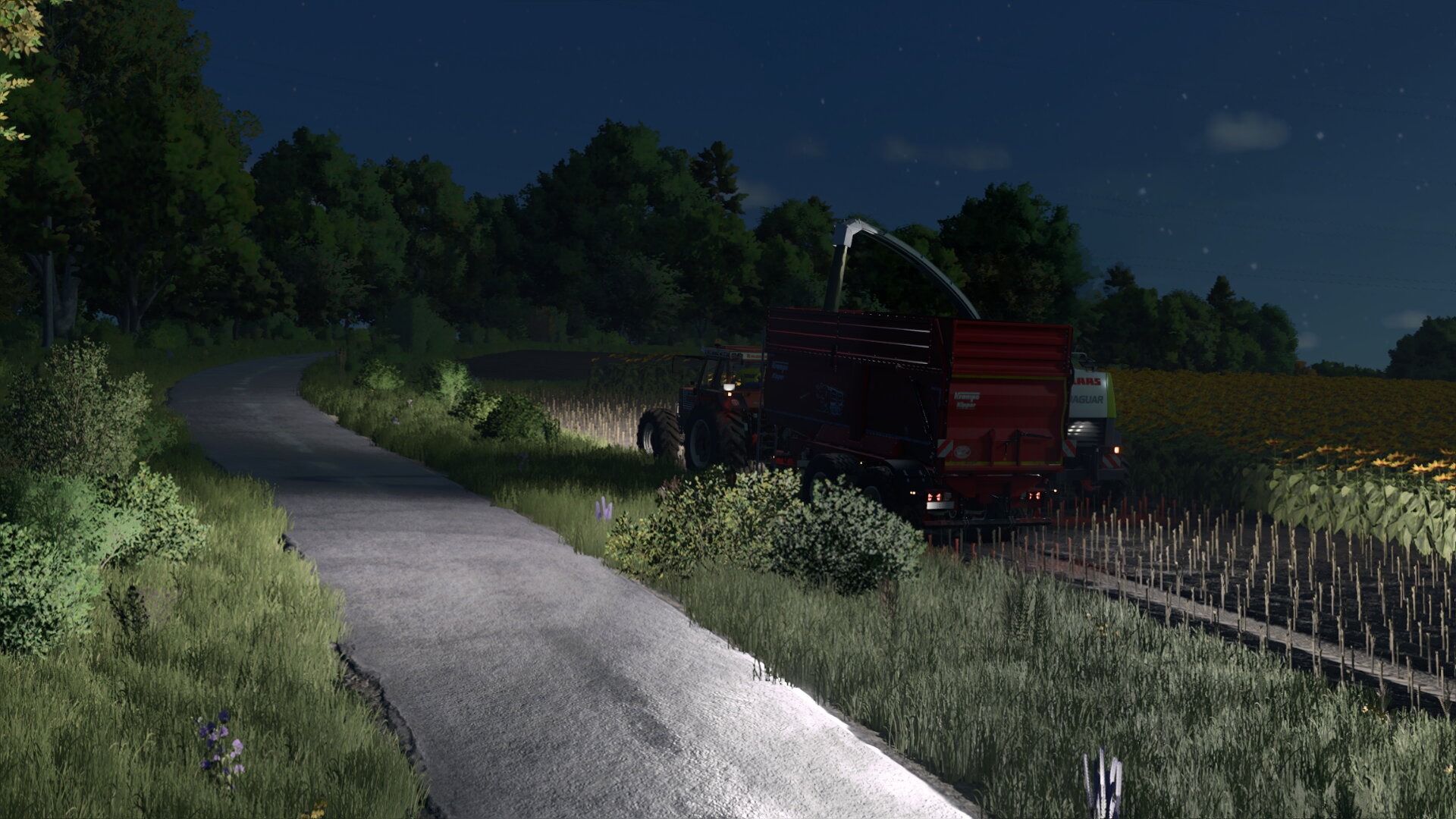 Sonnenblumen häckseln für die BGA - Modding Welt