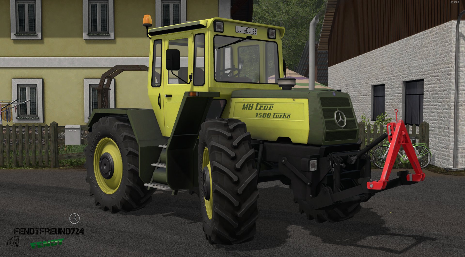 MB Trac 1500 Turbo im schönen Oberbayern - Modding Welt