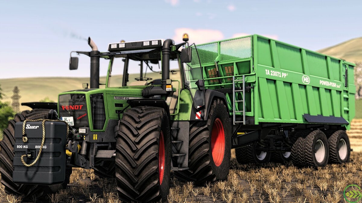 Fendt Favorit 824 & Brantner TA - Modding Welt