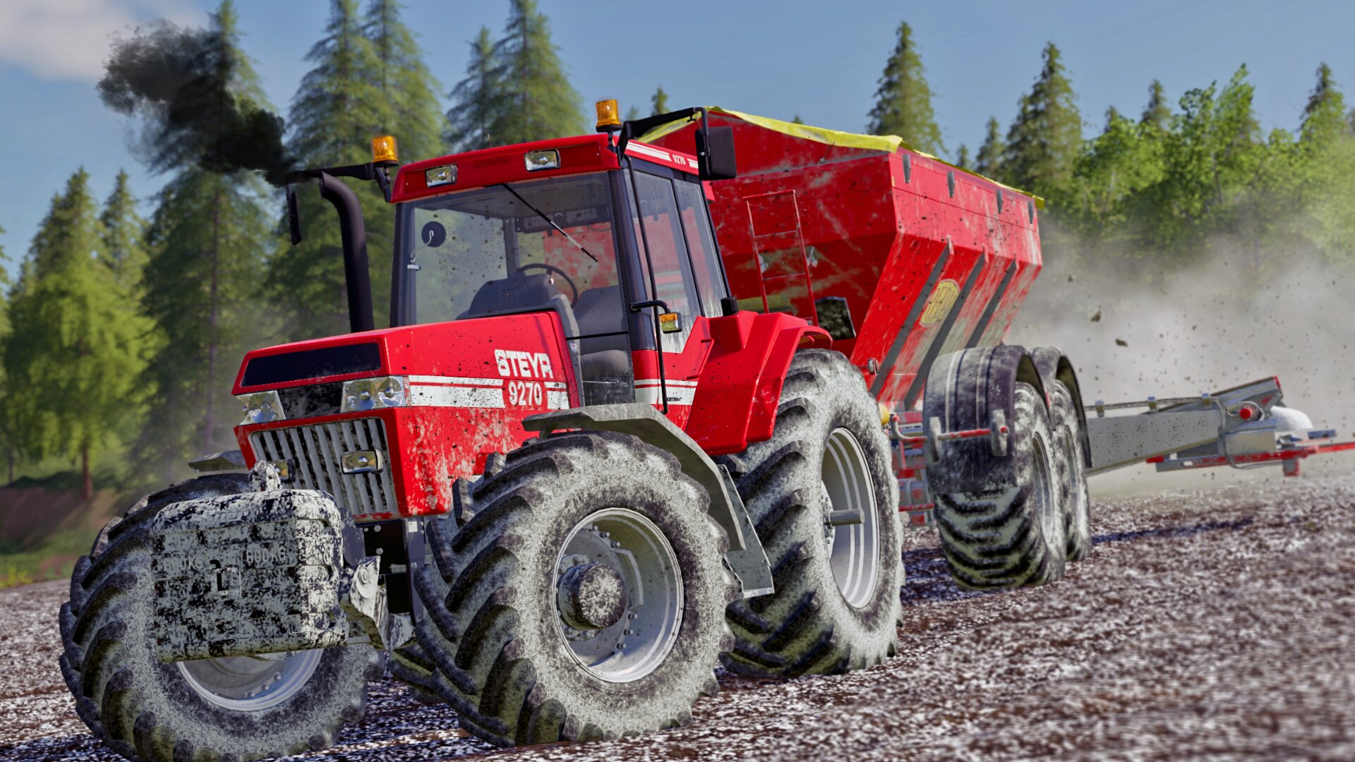 Steyr 9270 Lime Work - Modding Welt