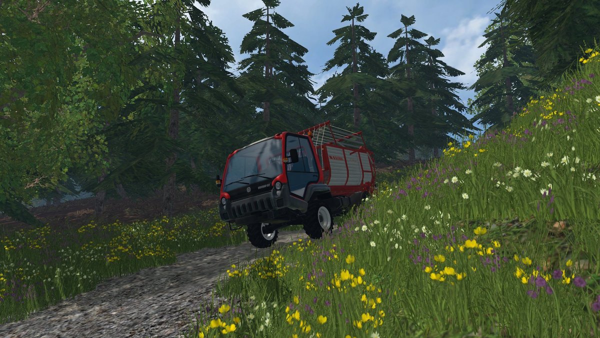 Lindner Unitrac 92 in Wildbachtal 2015 - Modding Welt