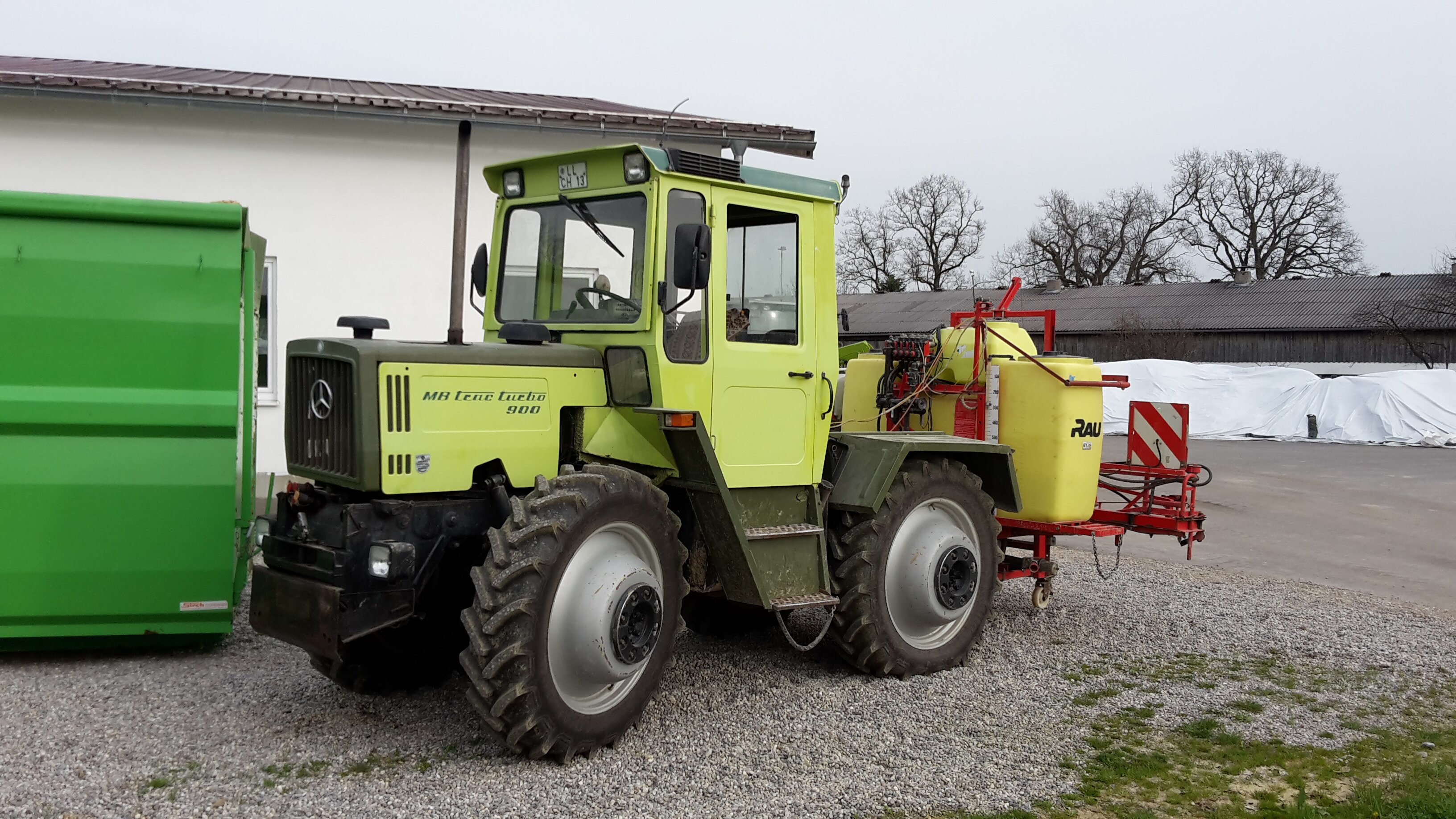 MB Trac 900 Turbo mit Rau Spritze - Modding Welt