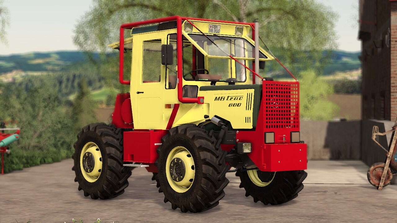 MB TRAC 800 FORST - Modding Welt