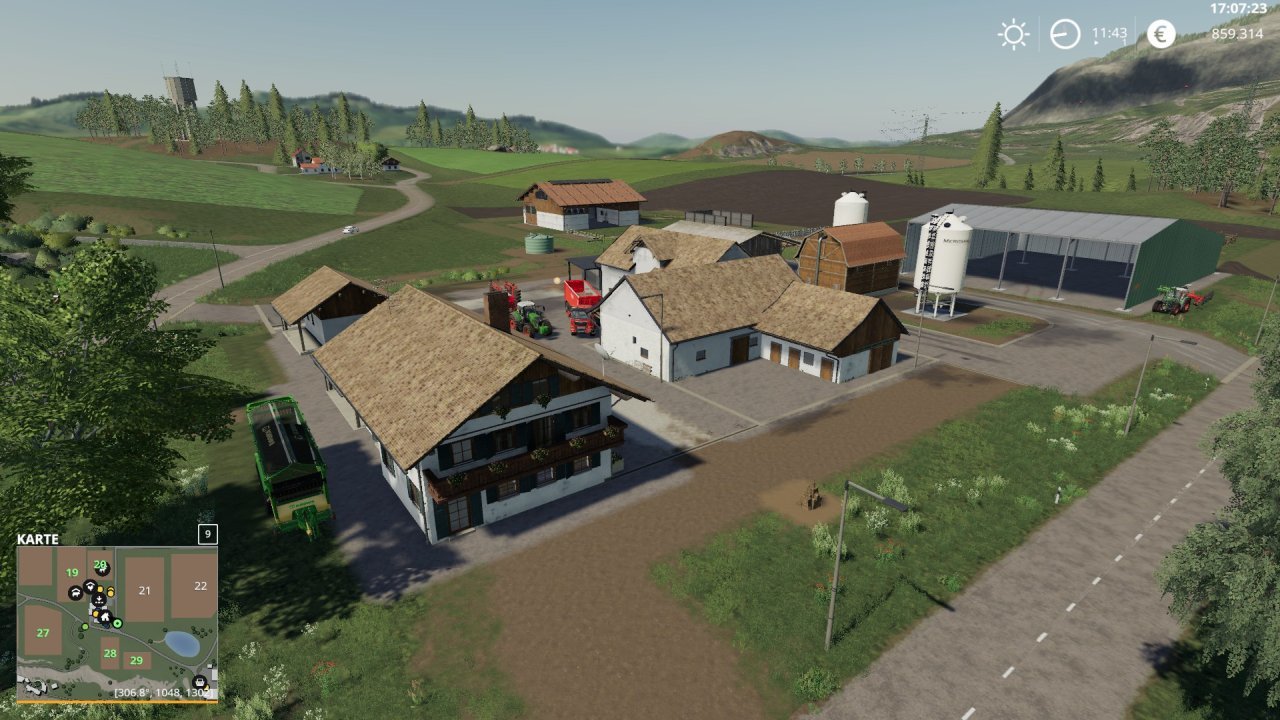 LS19 Felsbrunn - erster Hof - Modding Welt