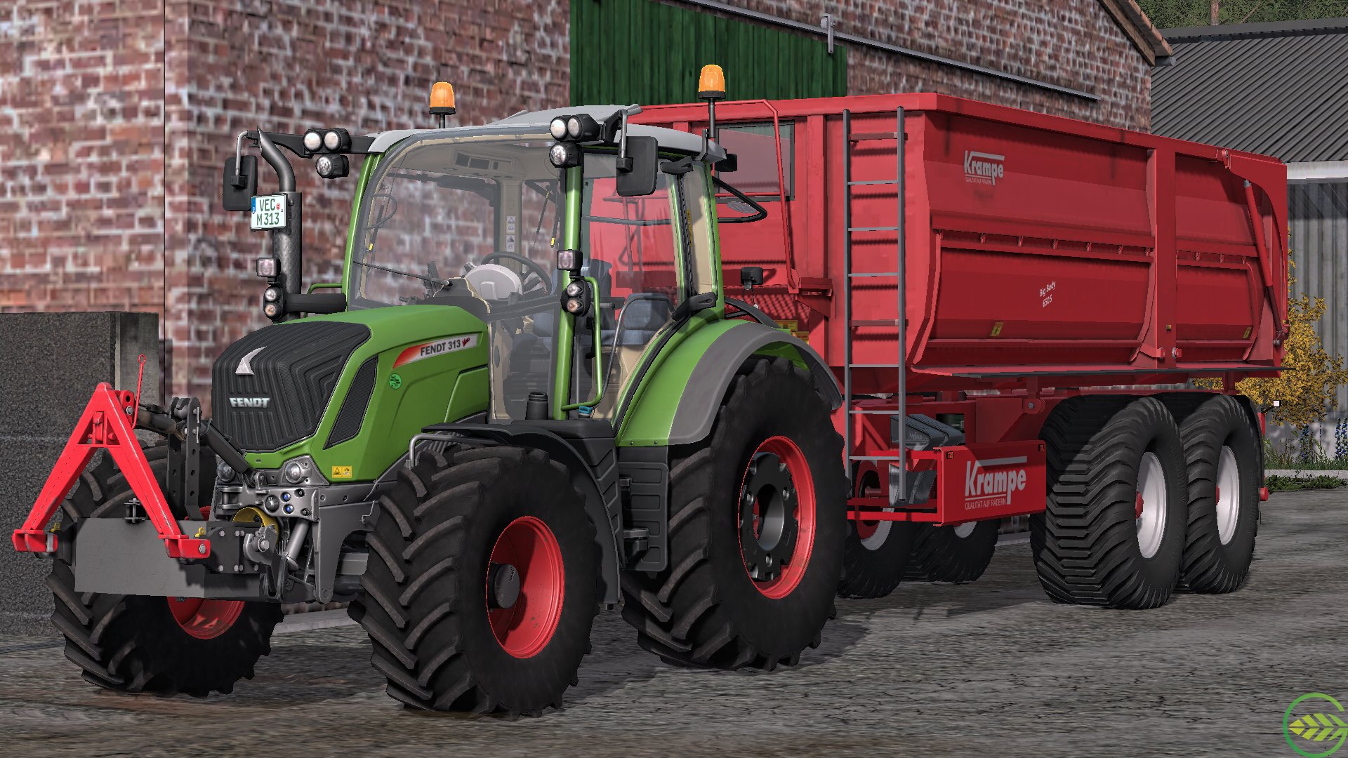 Fendt Vario 313 + Krampe Big Body 650 S - Modding Welt