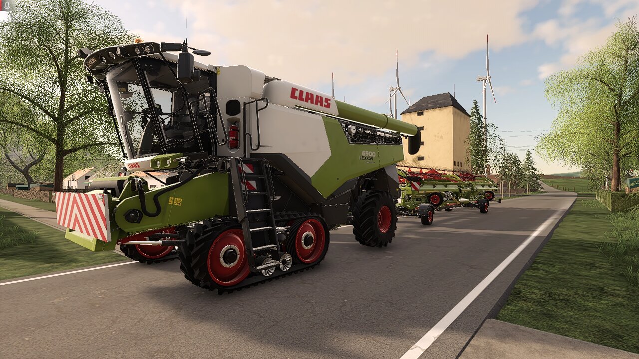 Claas lexion 6900 - Modding Welt