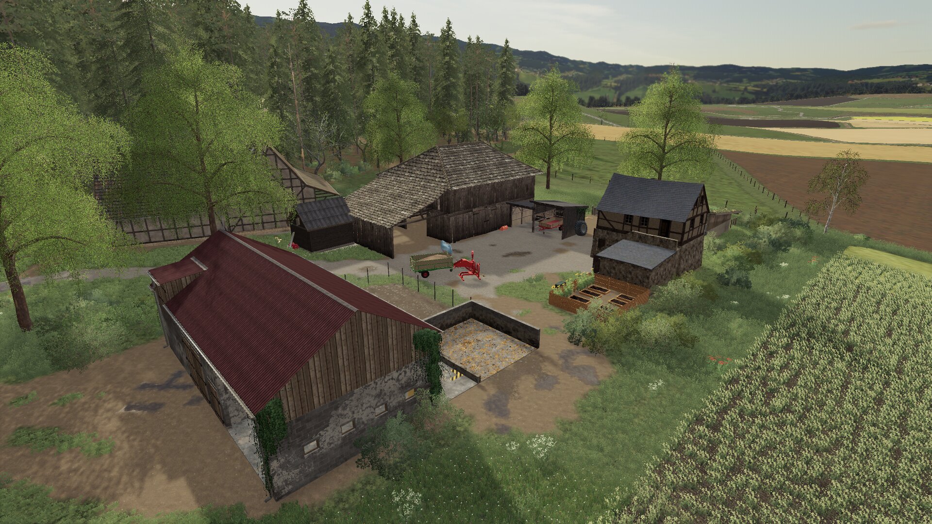 Oldtimer Hof Bergisch Land - Modding Welt
