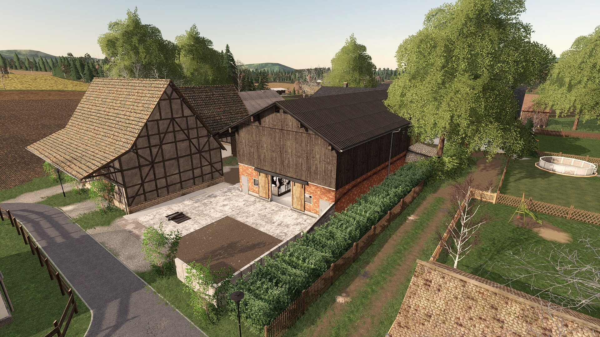 Mein Hof in Ellerbach - Modding Welt